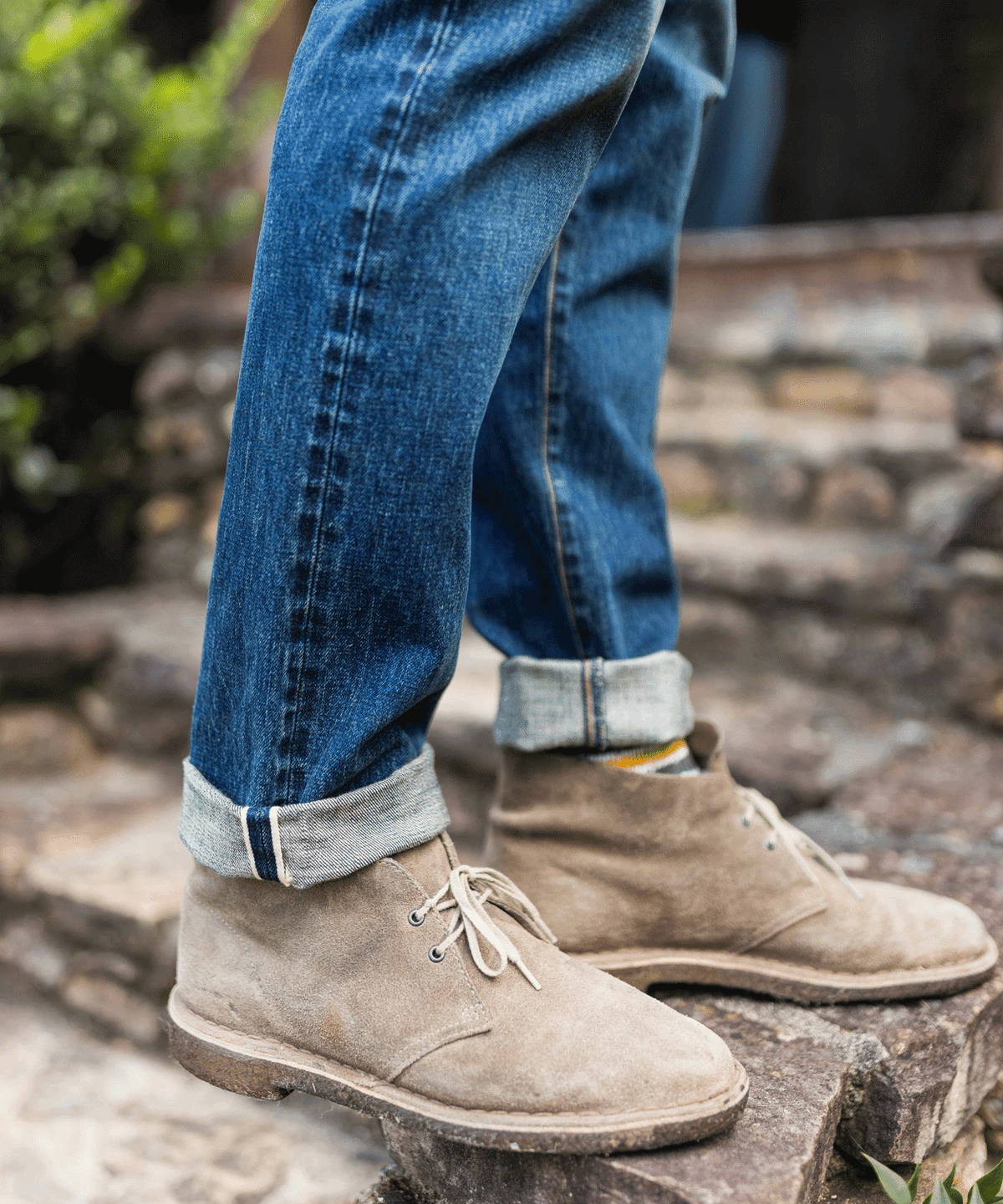 Mens Cabril Selvedge Denim Jean - Medium Wash | OOBE BRAND