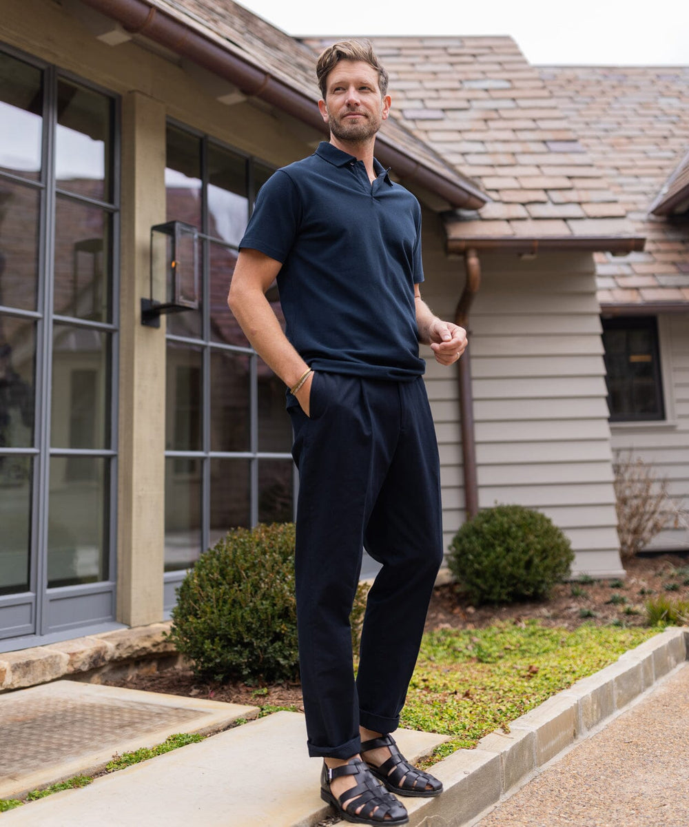 Men's Woodrow Pique Polo Shirt | OOBE BRAND