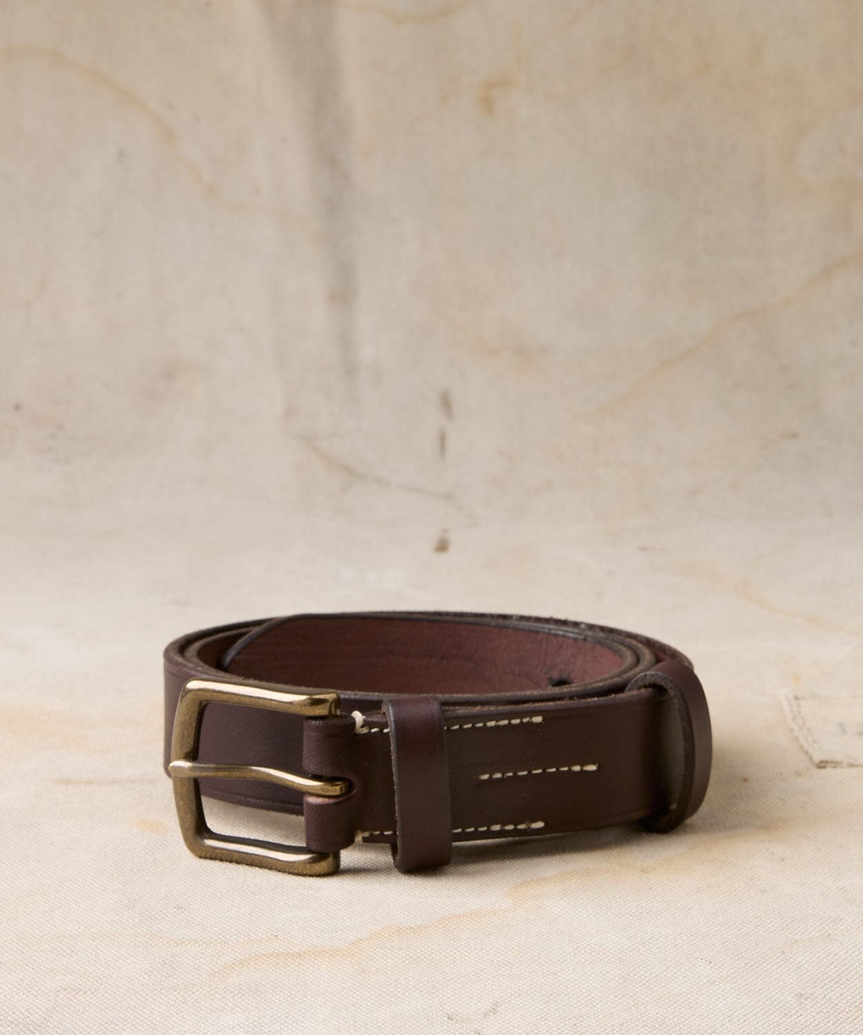 Mens Clarke Rugged Leather Belt | OOBE BRAND