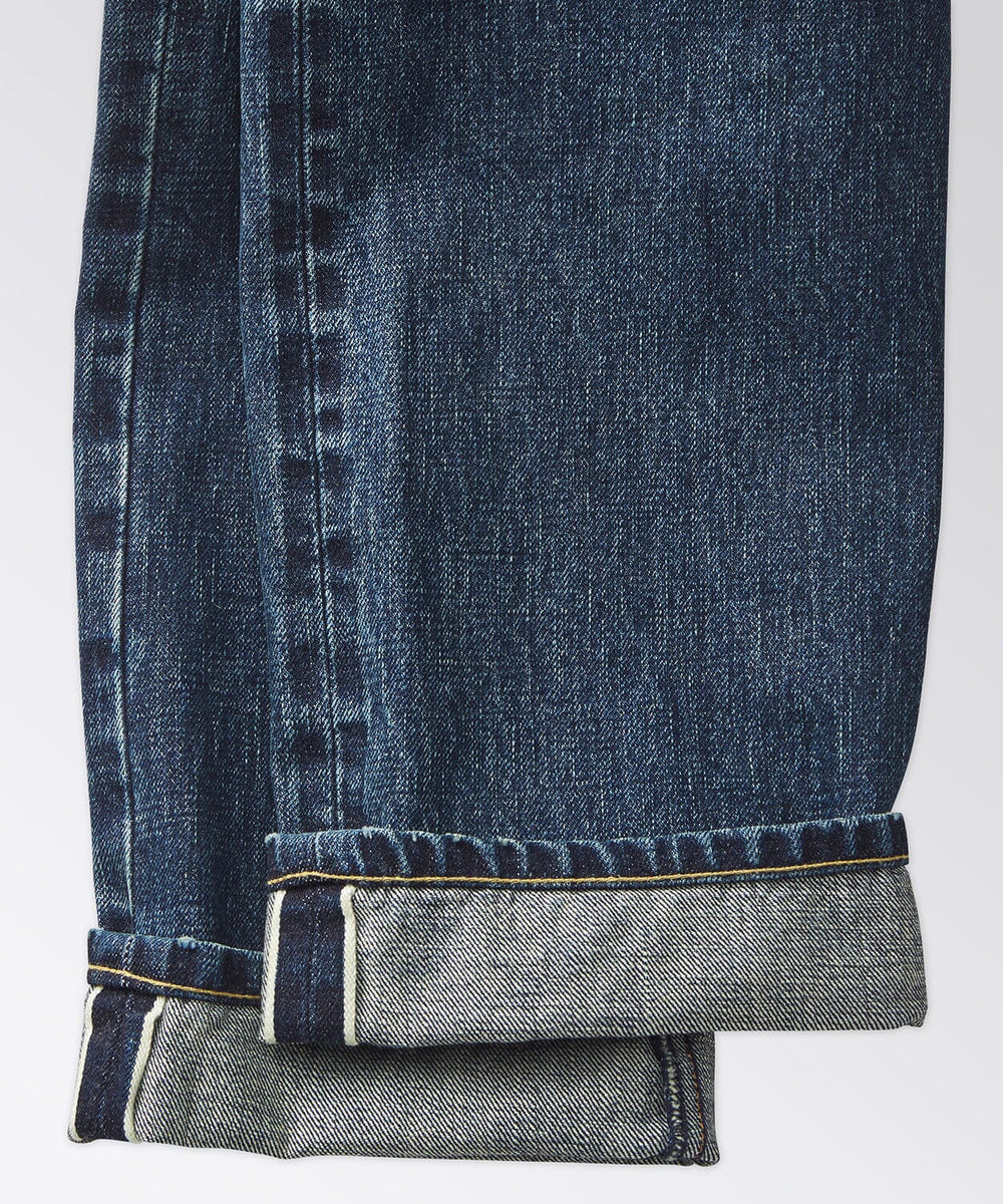 Mens Cabril Selvedge Denim Jean - Medium Wash | OOBE BRAND