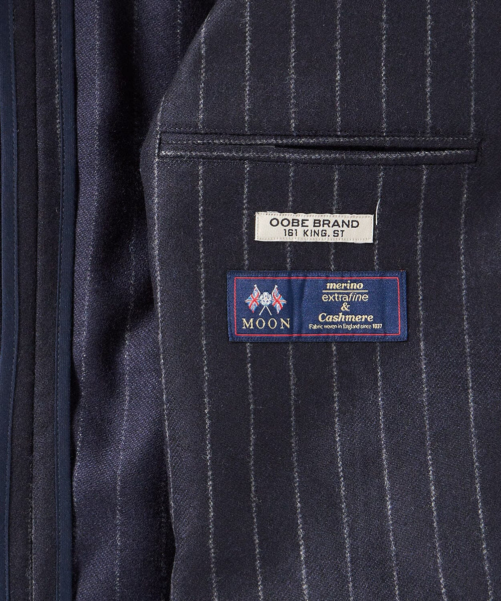 Men's Clarke Wool Striped Sport Coat | OOBE BRAND