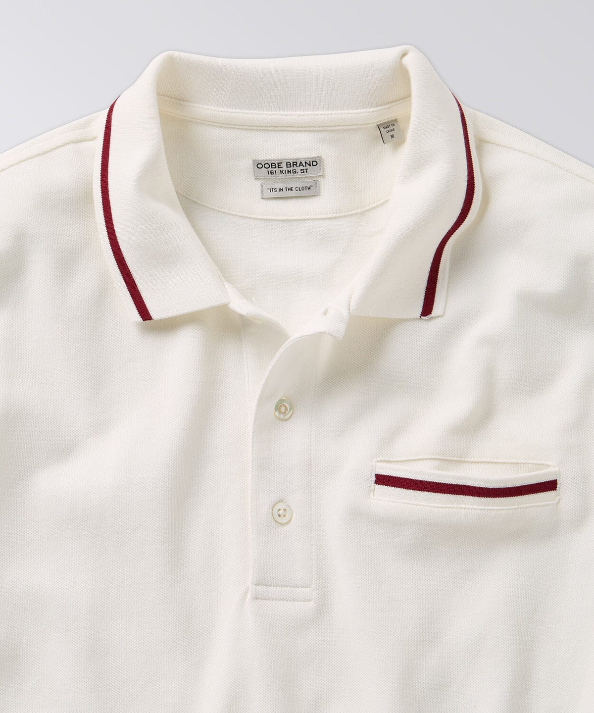Men's Amherst Cotton Polo Shirt | OOBE BRAND