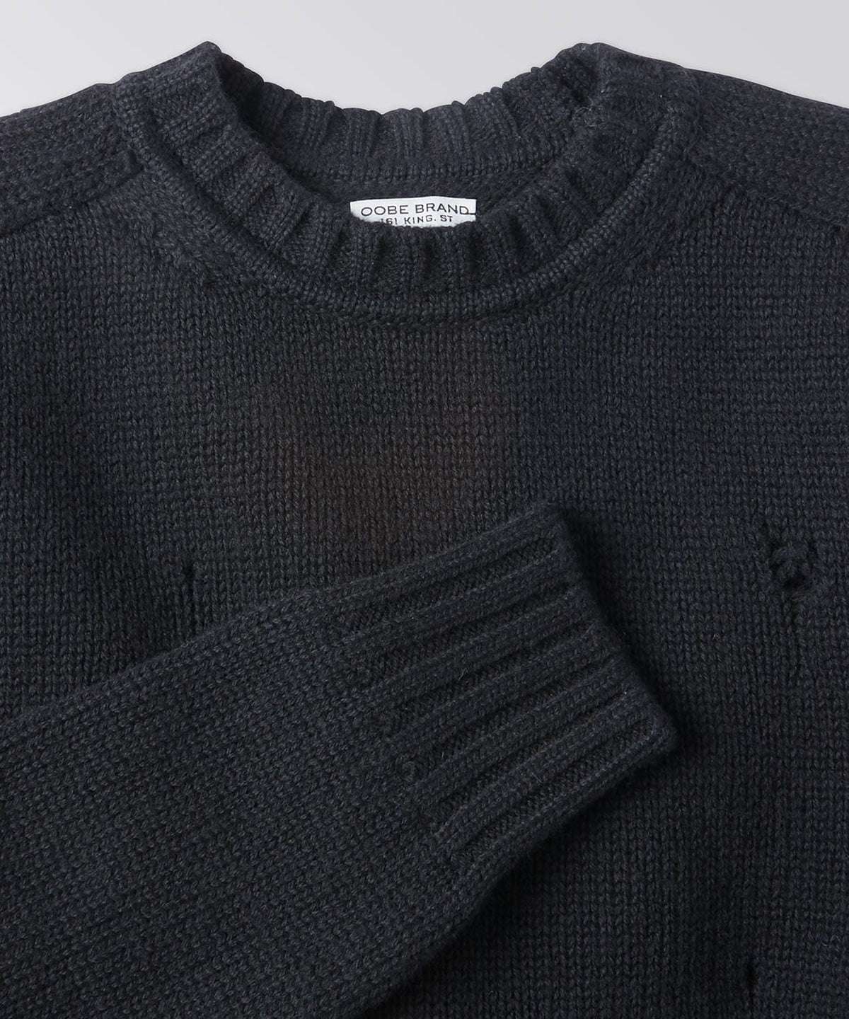 Mens Ballast Wool Crew Neck Sweater | OOBE BRAND